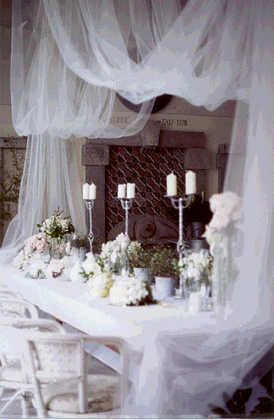 Tulle Fabric Gallery | Decorating with Tulle | DIY Tulle Wedding Decor